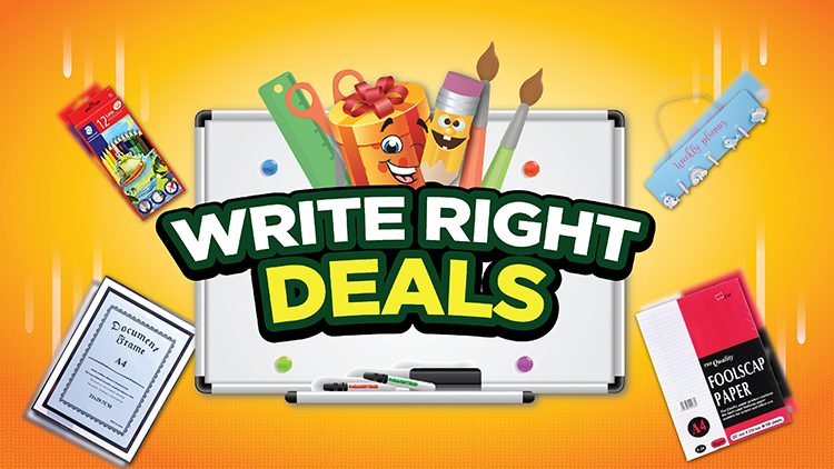 Write Right Deals | Bricolage Philippines Inc. | MR.DIY
