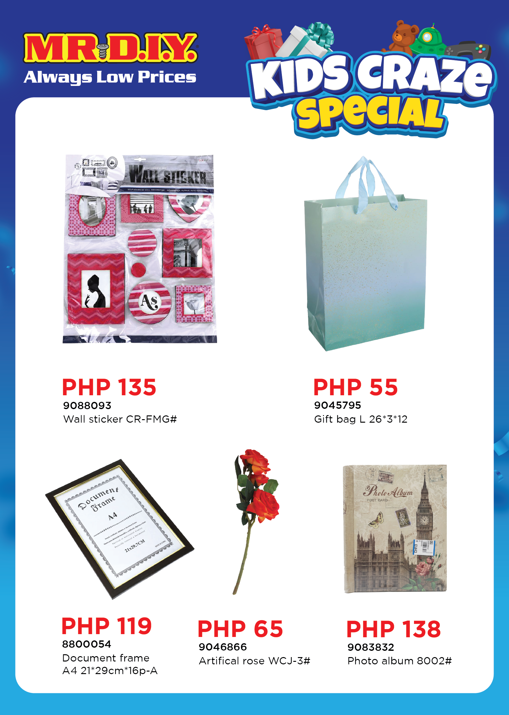 Kids Craze Special | Bricolage Philippines Inc. | MR.DIY
